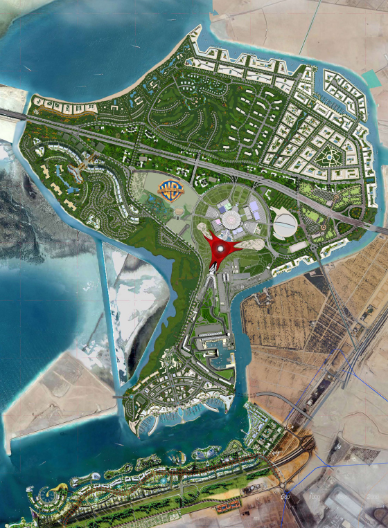 Abu Dhabi's Ferrari World Mega Structure Exterior Now Completed - WORLD PROPERTY JOURNAL Global ...