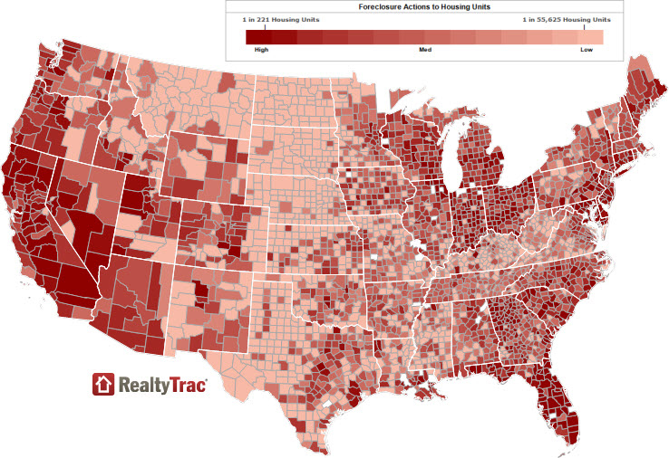 Monthly Foreclosure Filings in U.S. Increases 7 Percent in August ...
