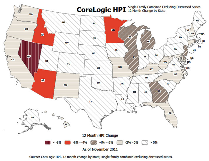 CoreLogic's November Home Price Index Shows Fourth Consecutive Monthly ...