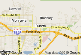Where Is Duarte California Map It - Map
