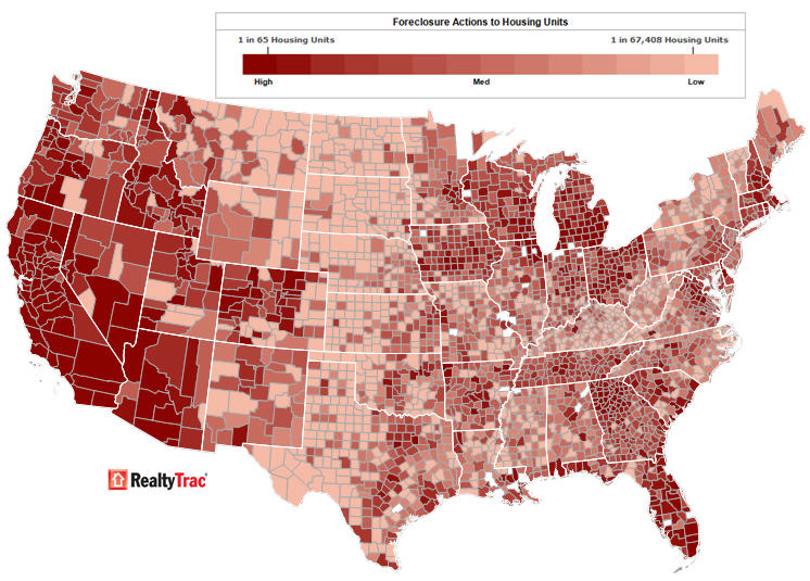 U.S. Home Foreclosures Dip 9% in April, a 40-Month Low in Activity ...